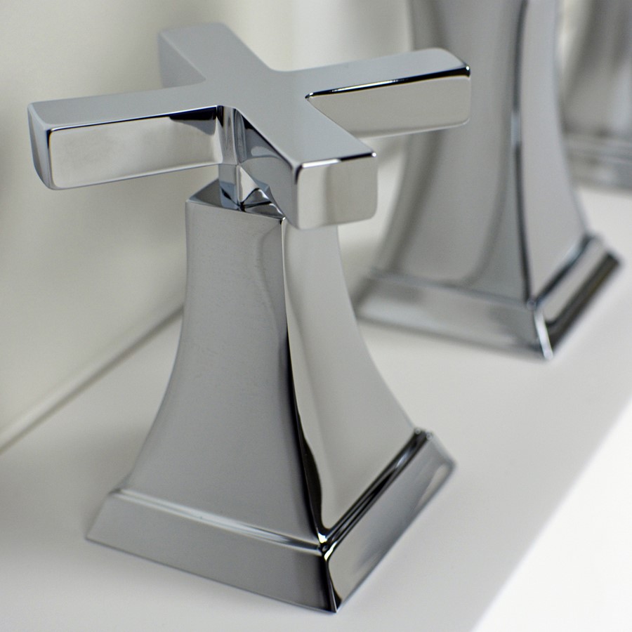 Leyden Widespread Basin Faucet with Cross Handle | Luxury bathrooms ...