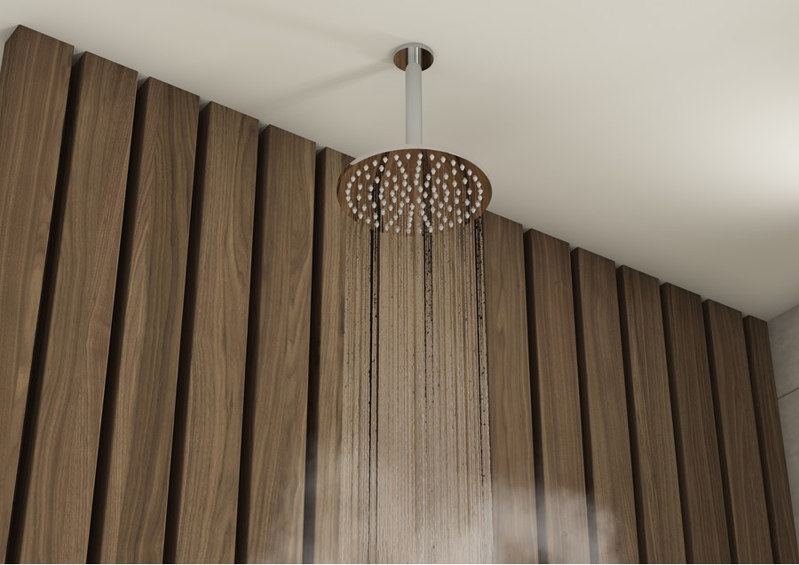 Modern 8” Rain Shower Head | MPRO and Wisp | Luxury bathrooms ...