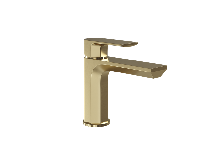 Heir Single-hole Basin Faucet (Brushed Brass) in Faucets | SKU 18-01-BB ...