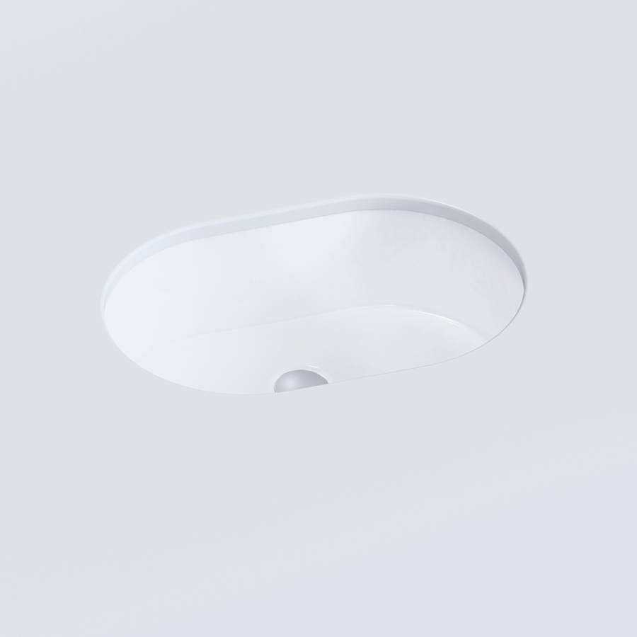 Smith 19" Modern Oval Undermount Basin (Smith 19" Modern Oval ...