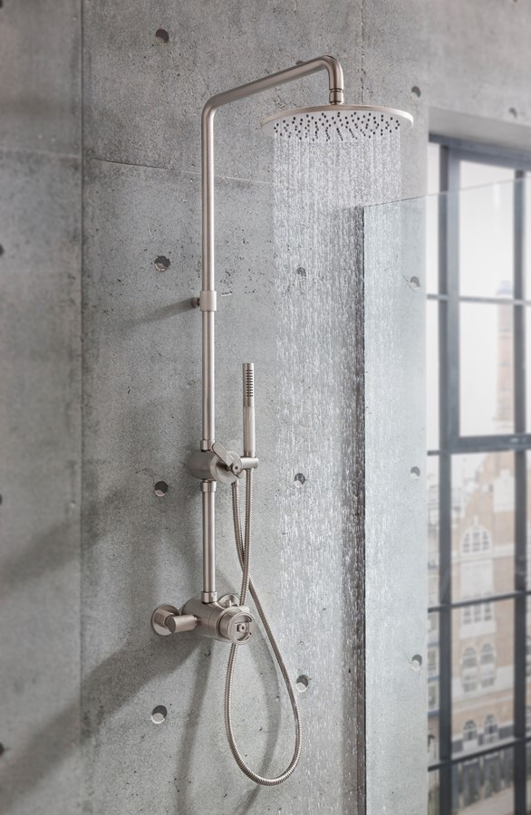 UNION Exposed Thermostatic Shower Set with 10" Shower Head | Luxury ...